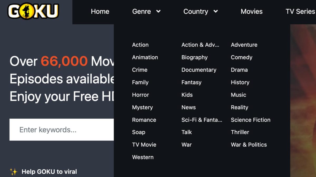 Goku.to Movies Review 2024: Best Alternatives | Is it Safe?